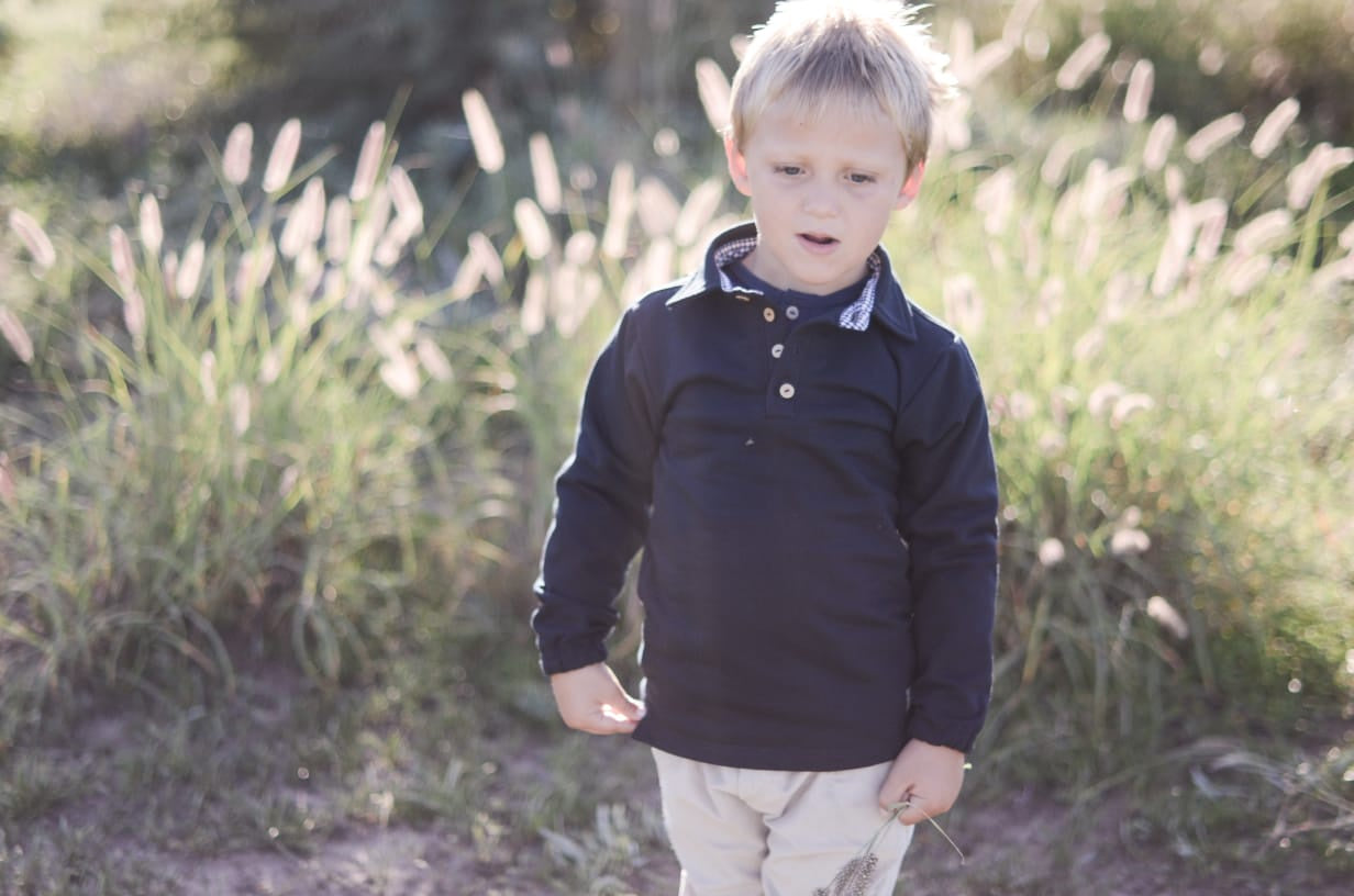 Janus top | Navy – hartsgoed