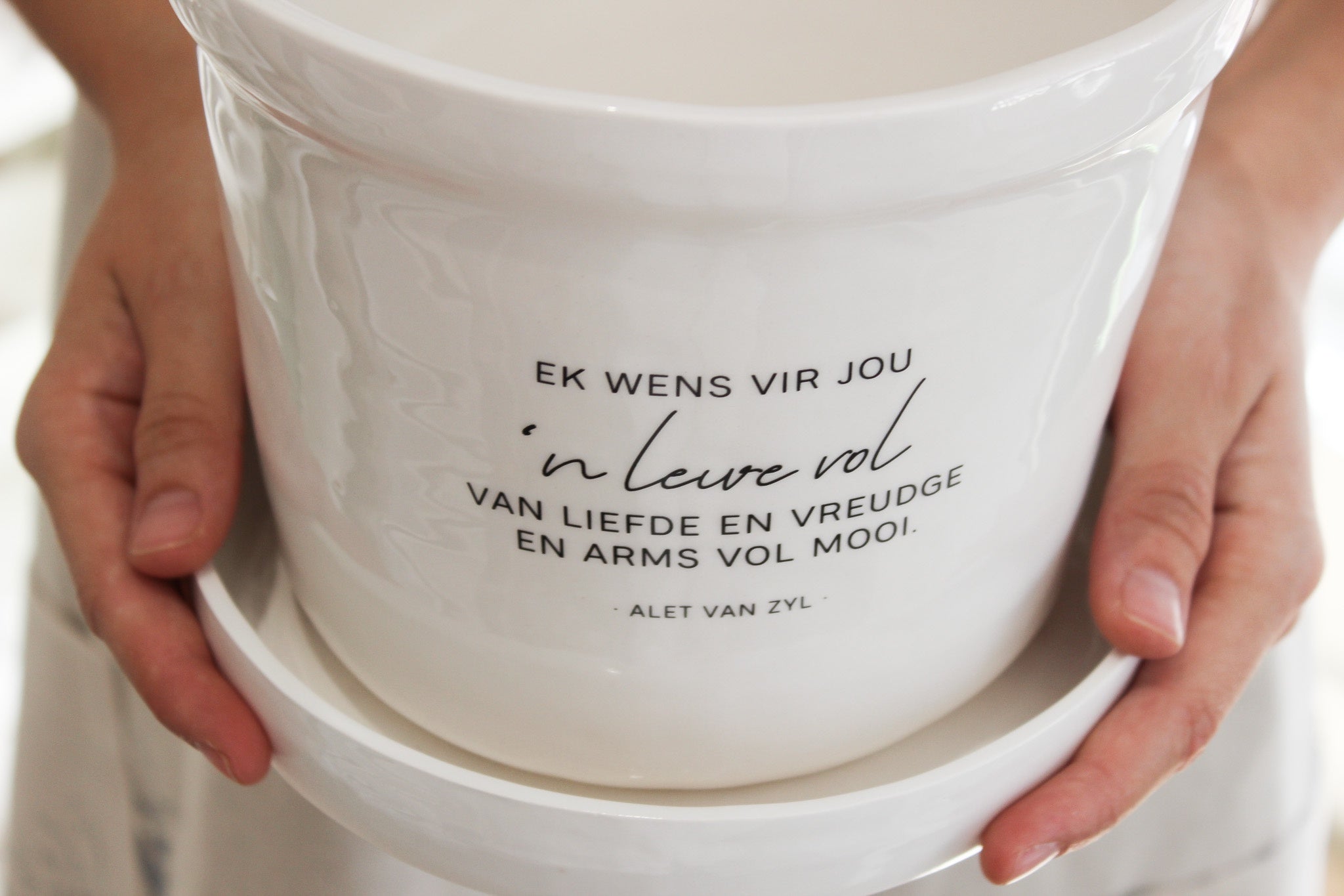 Round herb planter | Ek wens vir jou – hartsgoed