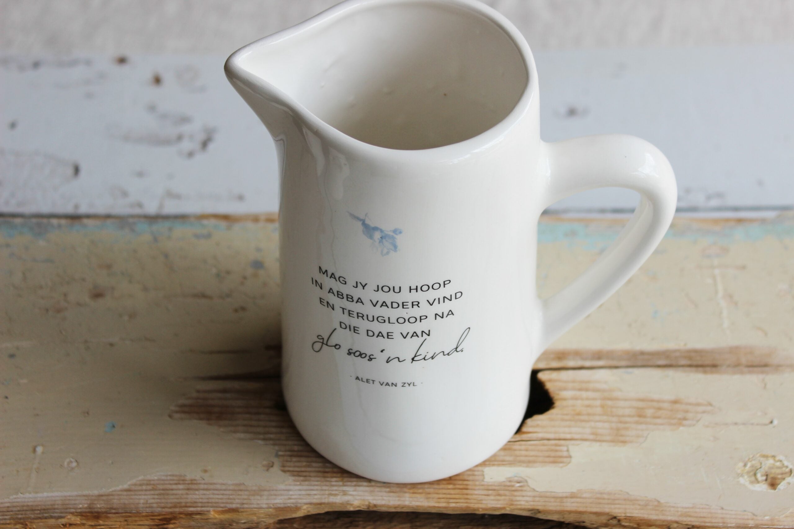 Karoo tall pitcher jug | Hoop in Abba Vader – hartsgoed